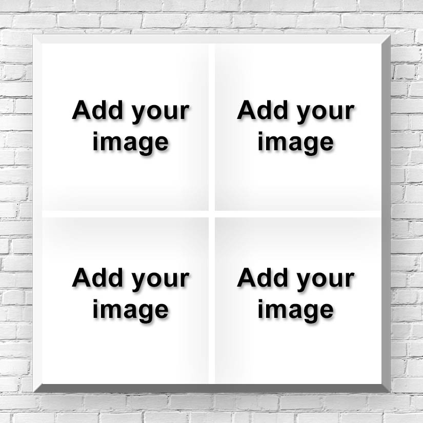 4 Image Collage Square - Canvas Hut